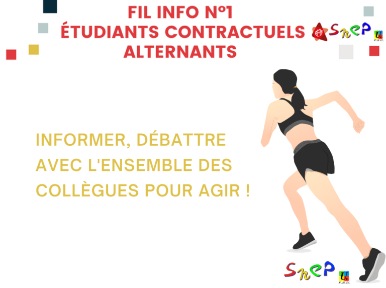 Fil info #1 Etudiant.e.s Contractuel.le.s Alternant.e.s - Le Site du ...